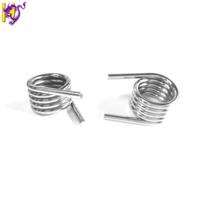 China Light Duty Torsion Coil Spring 2mm Music Wire Nickel Plated Flat Spiral for Industrial Use for sale