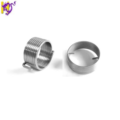 China Light Duty Nickel Plated Torsion Coil Spring Music Wire 0.05-20.0mm Customizable for sale