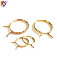 China OEM Torsion Hose Clamp Spring Clip 0.05-20mm Wire Diameter for AC Water Pipe for sale