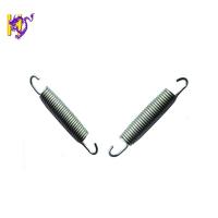 China Customized Double Tension Spring with Hook Cylindrical Coil 0.05-20mm Wire Diameter for sale