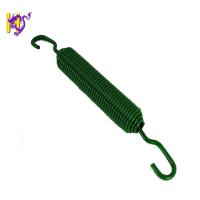 China 65Mn Gate Trucks Brake Tension Coil Spring With Double Hooks for sale