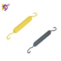 China 65Mn Gate Trucks Brake Tension Coil Spring With Double Hooks for sale