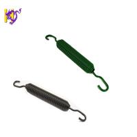 China 65Mn Gate Trucks Brake Tension Coil Spring With Double Hooks for sale