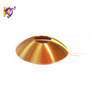 China Conical Generator Air Copper Induction Coil Wireless Coil Charging Transformer for sale