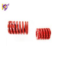China HEZHI ISO10243 Square Wire Die Spring Large Compression Springs For Vibrating Screen for sale