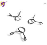 China OEM Torsion Hose Clamp Spring Clip 0.05-20mm Wire Diameter for AC Water Pipe for sale
