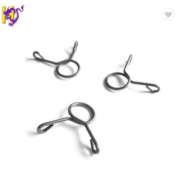 China OEM Torsion Hose Clamp Spring Clip 0.05-20mm Wire Diameter for AC Water Pipe for sale