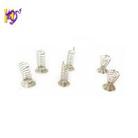 China Capacitive SUS304 Conical PCB Panel Touch Button Spring 0.05-20mm for sale