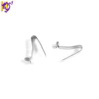 China SUS304 Stainless Steel V Shaped Spring Clips Flat Wire Tube Clamp 0.05-20mm Custom for sale