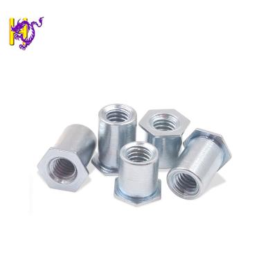 China Zinc Plated SO SOS Hexagonal Blind Threaded Standoffs Rivet Nuts M3-M12 for sale