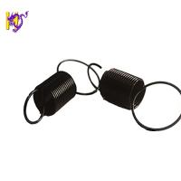 China Custom OEM Tension Coil Springs Black Zinc Plating 0.05mm-20mm Wire Diameter for sale