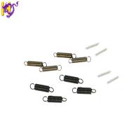 China Carbon Steel SWC Miniature Extension Springs Black Zinc Plating 0.05mm-20mm Wire Diameter for sale