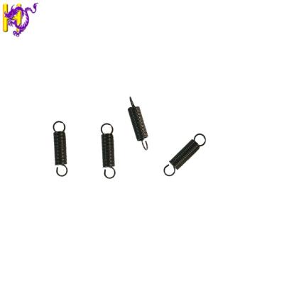 China Black Zinc Plating Piano Wire Springs 0.05-20.0mm Double Hook Extension for sale