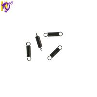 China Black Zinc Plating Piano Wire Springs 0.05-20.0mm Double Hook Extension for sale