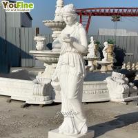 China Greek Mythology Goddess Sculpture Life Size Marble Statue of Hebe for sale