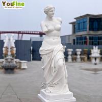 China Greek Garden Life Size Marble Goddess Statue of Aphrodite Sculpture for sale