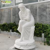 China Hot Sale Outdoor Garden Modern Italian Female Marble Sculpture Statue for sale