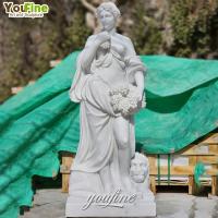 China Hot Sale Outdoor Garden Modern Italian Female Marble Sculpture Statue for sale