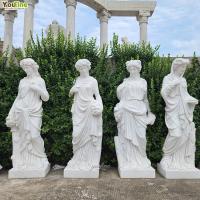 China Premium Crafted Four Season Sculptures Marble Statues for Export for sale