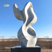 China Large Size Modern Design Abstract Stylish Marble Statue for sale