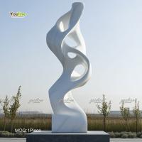 China Large Size Modern Design Abstract Stylish Marble Statue for sale