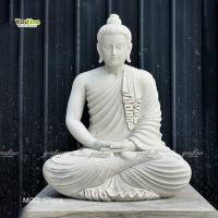 China Popular Marble Life Size Buddha Statue for sale