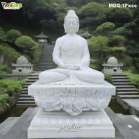 China Popular Marble Life Size Buddha Statue for sale