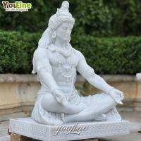China Custom Size Lord Shiva Indian Goddess Marble Statue Sculpture for sale