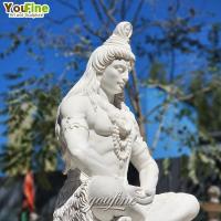 China Custom Size Lord Shiva Indian Goddess Marble Statue Sculpture for sale
