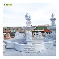 China Classic European Style Italian Marble Water Fountains for sale