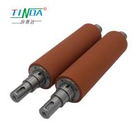 China Customizable Conductive Rubber Coated Rollers For Precision Manufacturing for sale