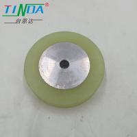 China Customized Elastomeric Roller Wheel Made with Stainless Steel Metal Core for sale