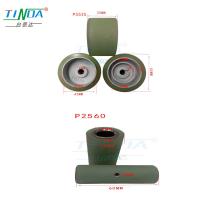 China Noise Reduction High Efficiency P2560 P5535 Rubber Wheel For PK Puller ​For Industrial Sewing Machine Accessorie for sale