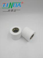 China White Groove Sticky Silicone Roller For Effective Cleaning And Adhesion for sale