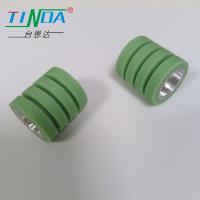 China Customized Pressure Resistant Rubber Feed Rollers / Wear Resistance Roller For Heat Transfer Machine for sale