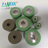 China Noise Reduction Rubber Feed Rollers For Raincoat Manufacturing for sale
