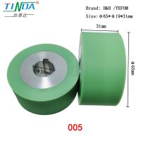 China High Heat-Resistant 350 Celsius Silicone Wheels Roller for Hot Air Seam Sealing Machine in Vietnam Customized and Cylindrical for sale