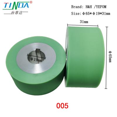 China High Heat-Resistant 350 Celsius Silicone Wheels Roller for Hot Air Seam Sealing Machine in Vietnam Customized and Cylindrical for sale