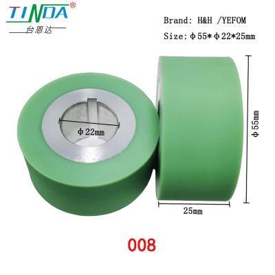 China High Temperature Hot Air Up to 750 Celsius Silicone Rubber Wheels For YEFOM & H&H & NAWON & PFAFF Seam Seaming Machines for sale