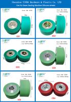 China High Pressure Resistance 350 Silicone Wheels Roller for YEFOMM H H PFAFF NAWON Seam Sealing Machine in Indonesia for sale