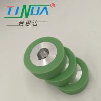 China High Temperature Up to 750 Celsius Hot air Seaming Silicone Rubber Wheel  with Wear Resistance Yes for sale