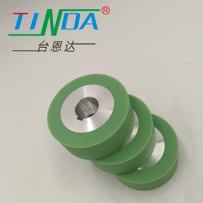 China High Temperature Up to 750 Celsius Hot air Seaming Silicone Rubber Wheel  with Wear Resistance Yes for sale