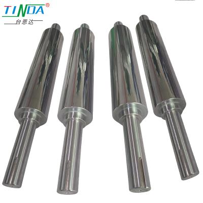 China 2205 Cylindrical Production Industrial Metal Roller made from Super Mirrored Chrome Steel Material for sale