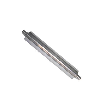 China Super Mirrored Chrome Steel Industrial Metal Roller Featuring Low Vibration Level and Durable 316L Material for Industrial for sale