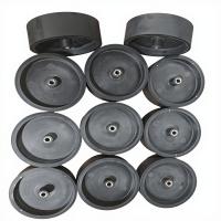 China Tennis Training Equipment Elastomeric Roller Wheel Featuring Polyurethane Rubber Light Weight Plastic Core For And Durable for sale
