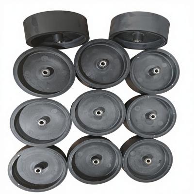 China Tennis Training Equipment Elastomeric Roller Wheel Featuring Polyurethane Rubber Light Weight Plastic Core For And Durable for sale