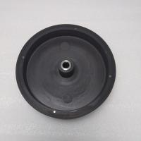 China Plastic Metal Core Rubber Roller Wheel Featuring Good Grip Surface Customized For  Tennis Training Equipment for sale