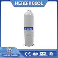 China Colorless 1kg R134A Refrigerant Two Slices Can  For Car AC for sale