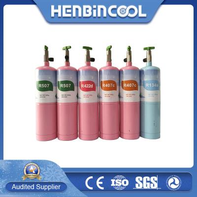 China 99.99% Hfc Refrigerant Gas R134A CH2fcf3 For Ultra Low Temperature Refrigeration for sale