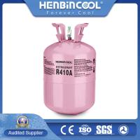 China 99.99% HFC 410A Air Conditioner Refrigerant Gas CAS No. 75-28-5 for sale